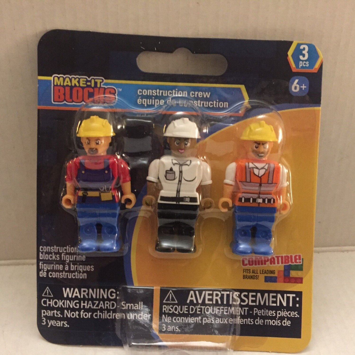 NEW Make It Blocks Construction Sets & Figures - 109 pieces