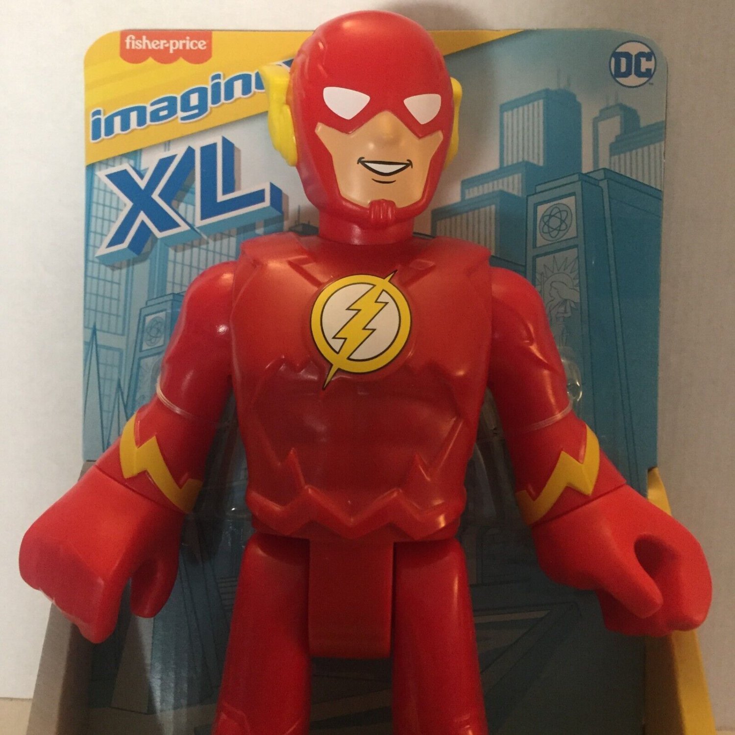 NEW Imaginext DC Super Friends The Flash XL 10-Inch Poseable Figure