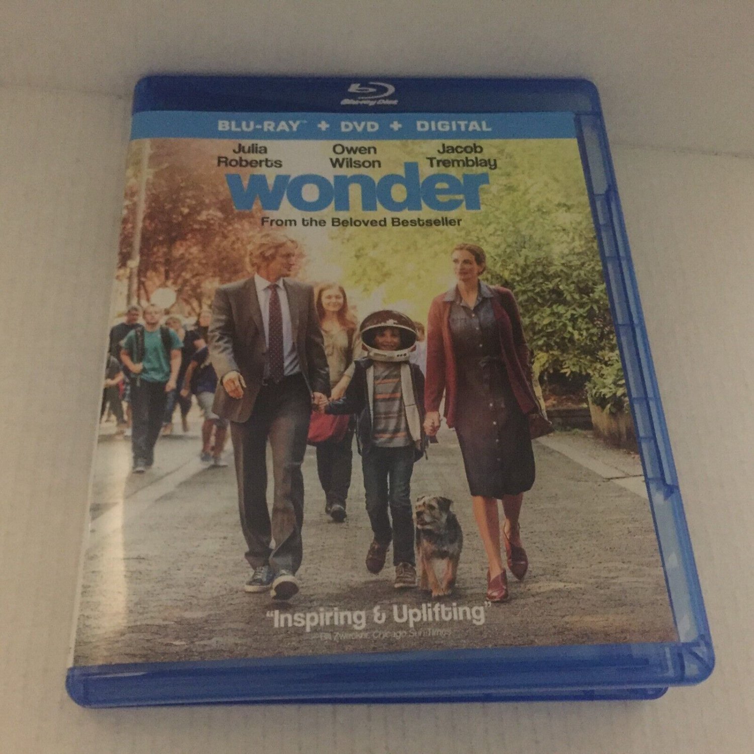 Wonder Movie with Julia Roberts & Owen Wilson Blu-Ray (no Digital Code)