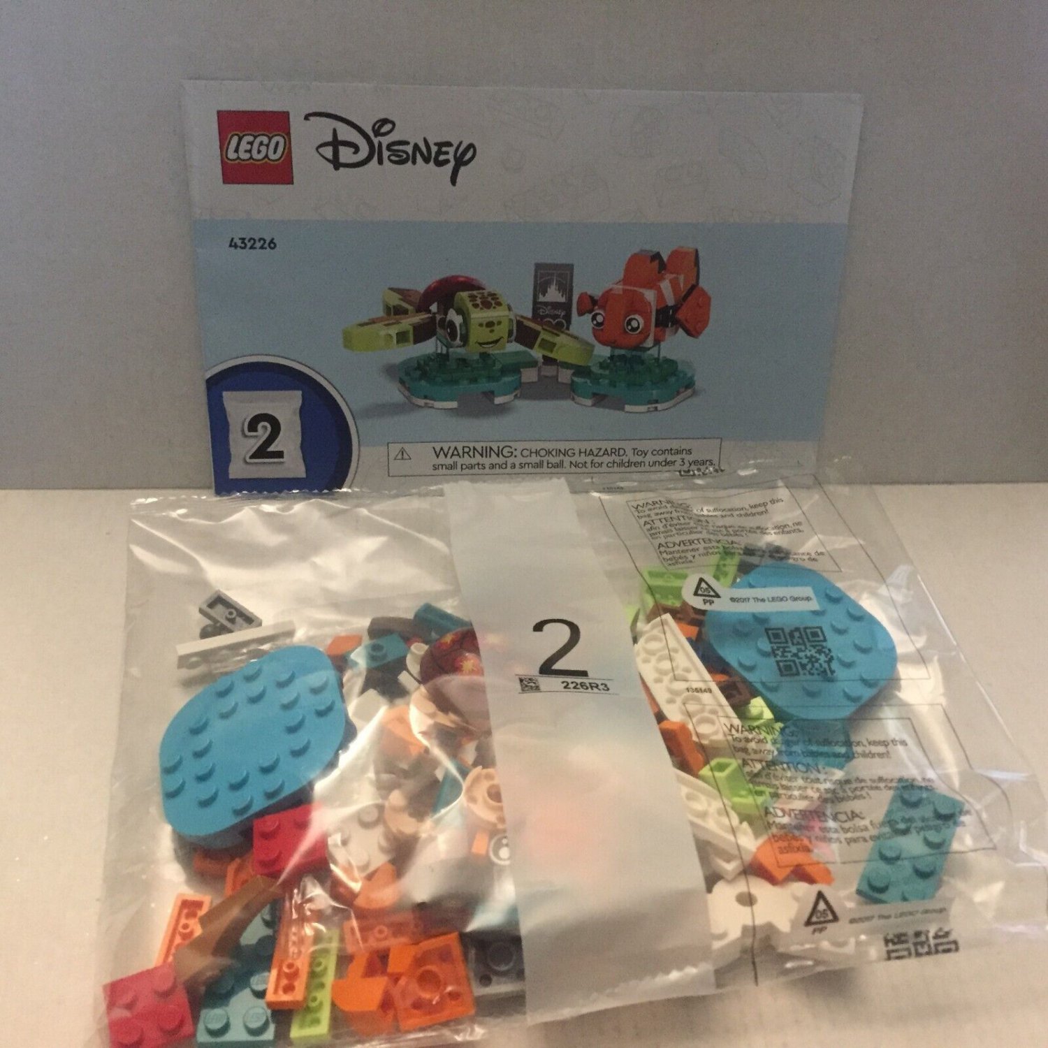 New Disney 100th Anniversary Lego Finding Nemo's Squirt & Nemo ...