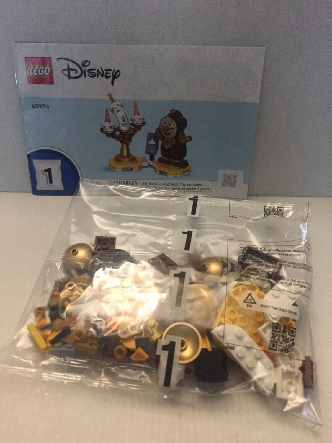 New Disney 100th Anniversary Lego Beauty & the Beast's Lumiere ...