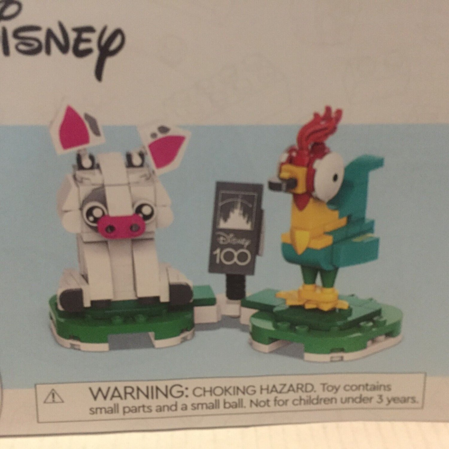 New Disney 100th Anniversary Lego Moana's Pua & Hei Hei Buildable Figures