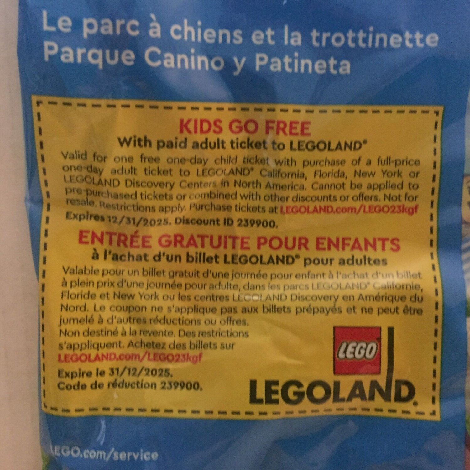 New Lego City Dog Park and Scooter Polybag Set #30639 - 24 Pieces