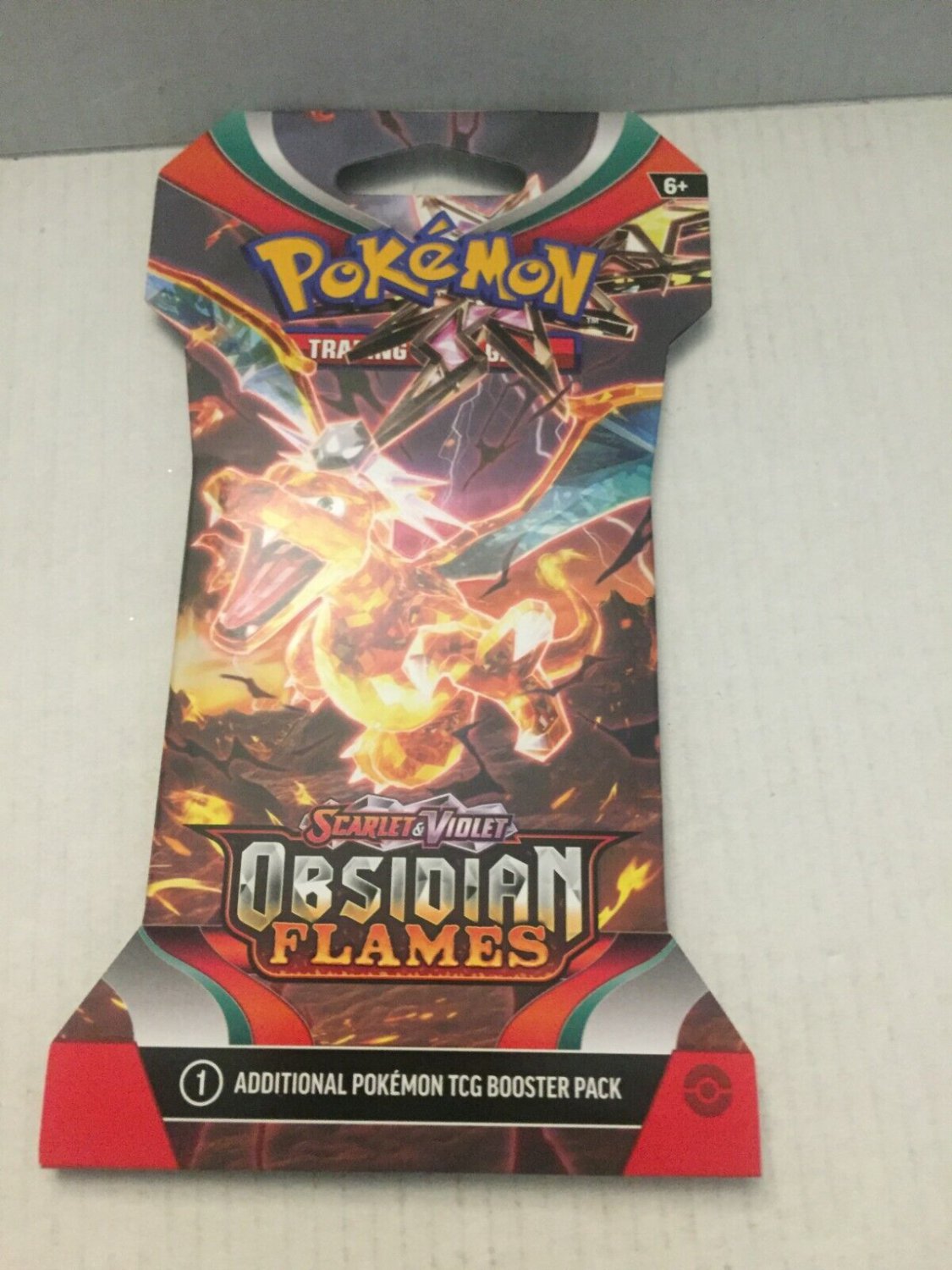 New Pokemon Scarlet & Violet Obsidian Charizard Art Booster