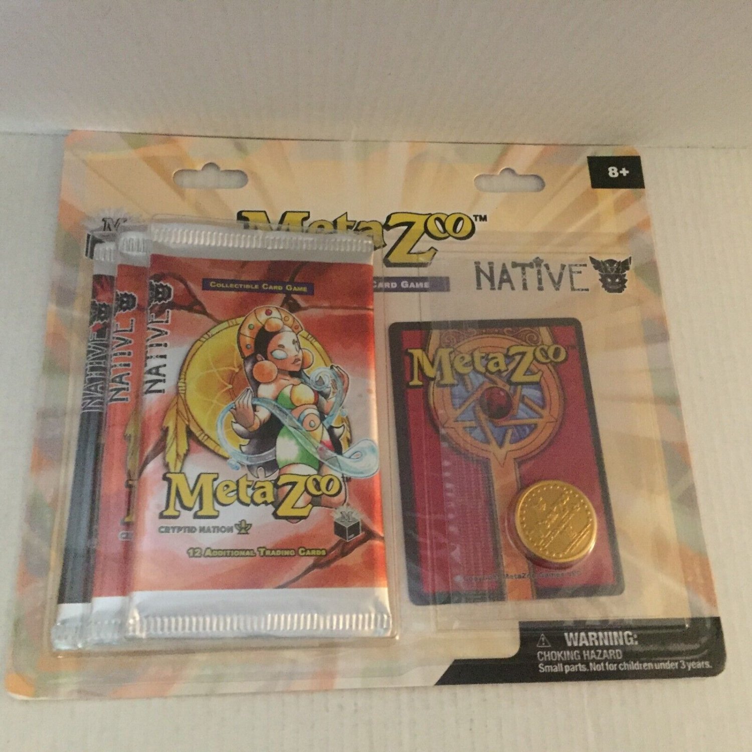 NEW Metazoo Native Blister Pack - 37 Cards + Coin