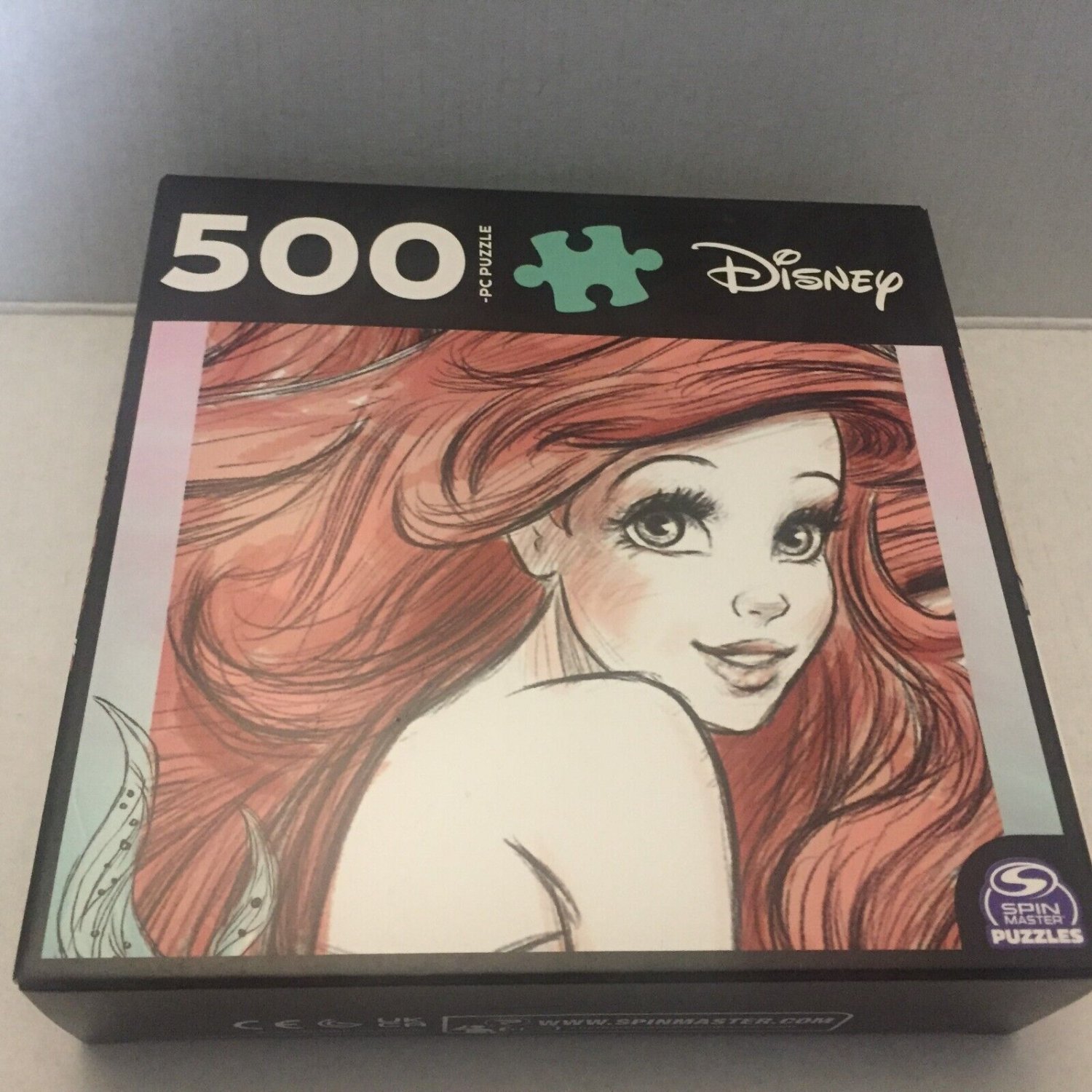 New Disney Little Mermaid Ariel 500 Piece Puzzle
