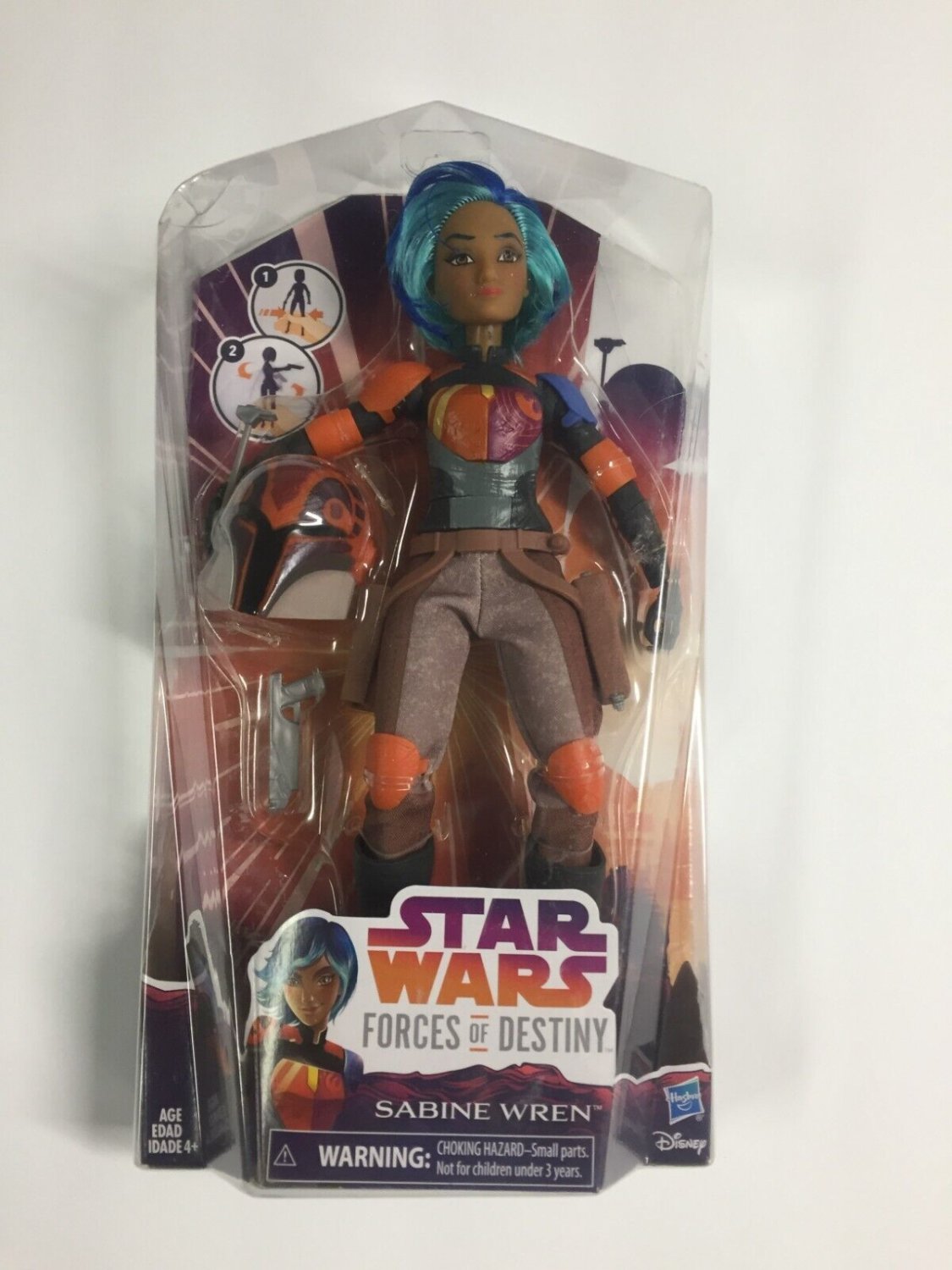 NEW Star Wars Forces of Destiny Sabine Wren 11'' Doll