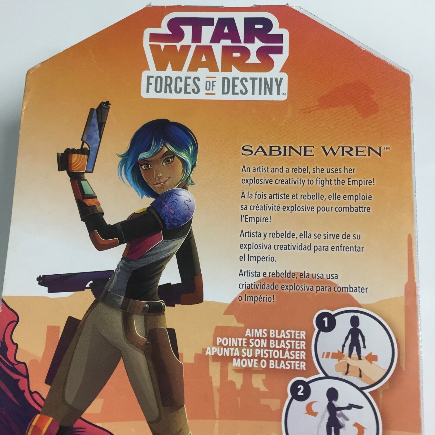 NEW Star Wars Forces of Destiny Sabine Wren 11'' Doll