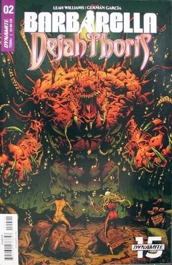 2019 Dynamite Comics Barbarella / Dejah Thoris Hsieh Cover B Variant #2