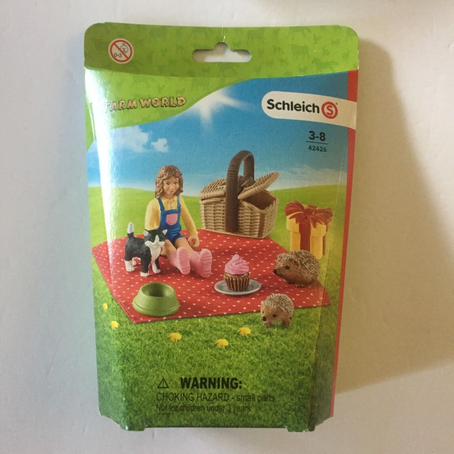 NEW Schleich Farm World Figure Picnic Play Set #42426