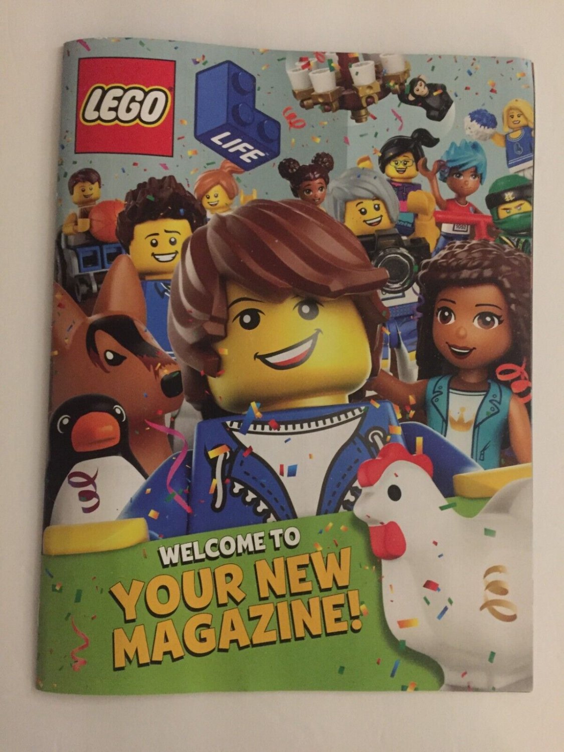 Nov-Dec 2023 Lego Life Magazine with Mandalorian Poster