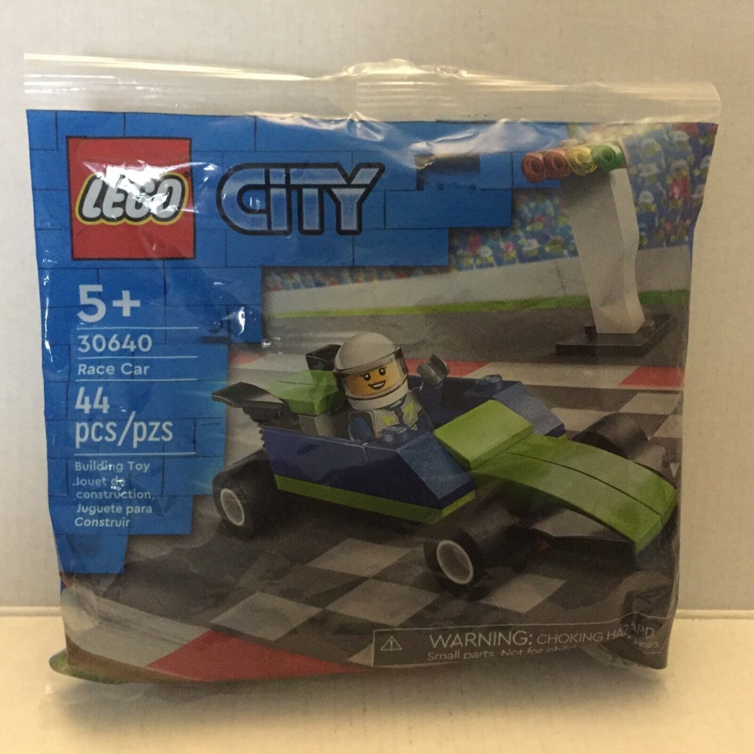 NEW Official Lego City Race Car Polybag Set #30640 - 44 pieces
