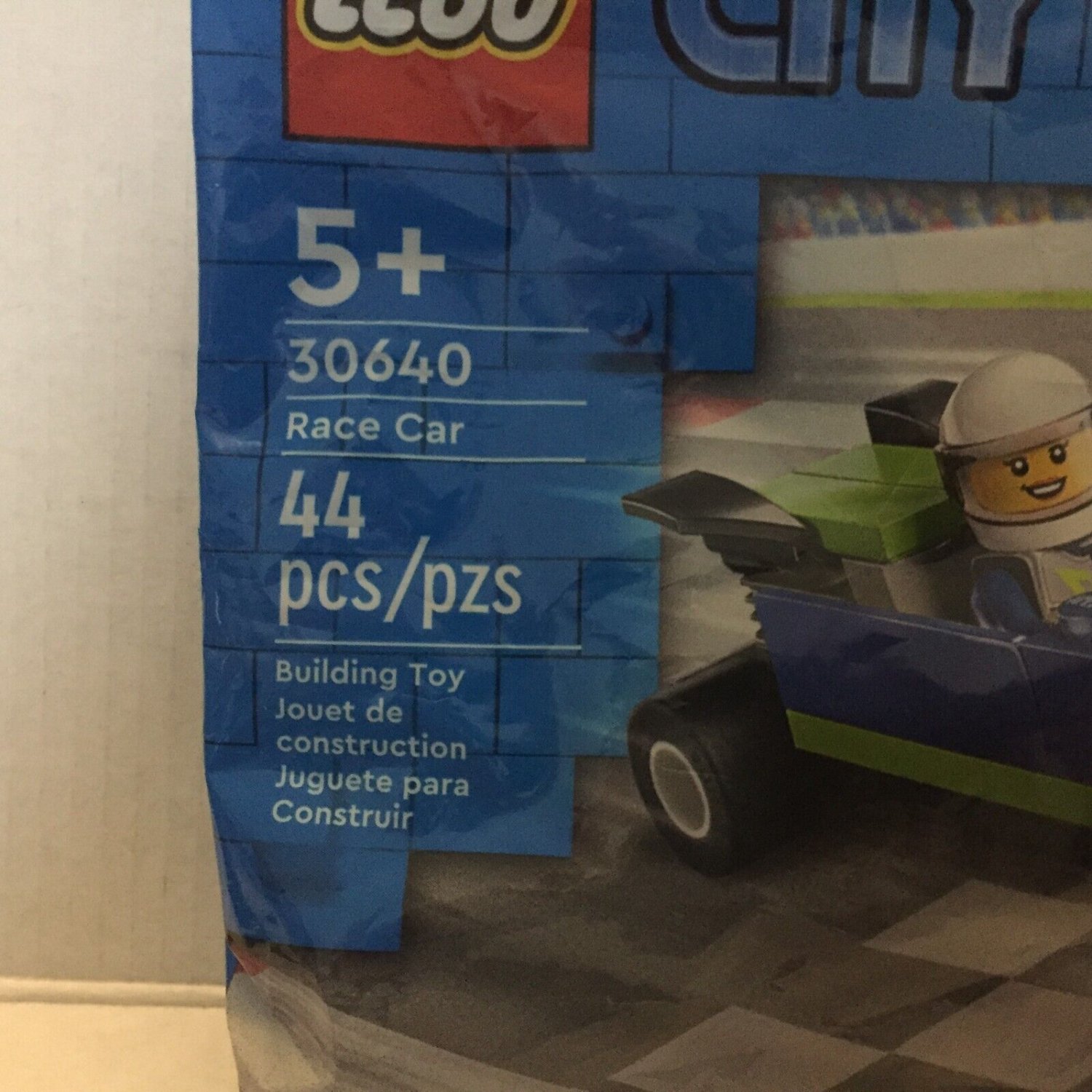 NEW Official Lego City Race Car Polybag Set #30640 - 44 pieces