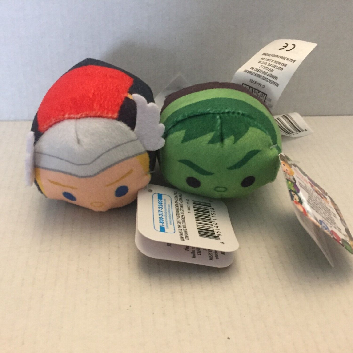 NEW Marvel Thor & Hulk Tsum Tsum Plushies
