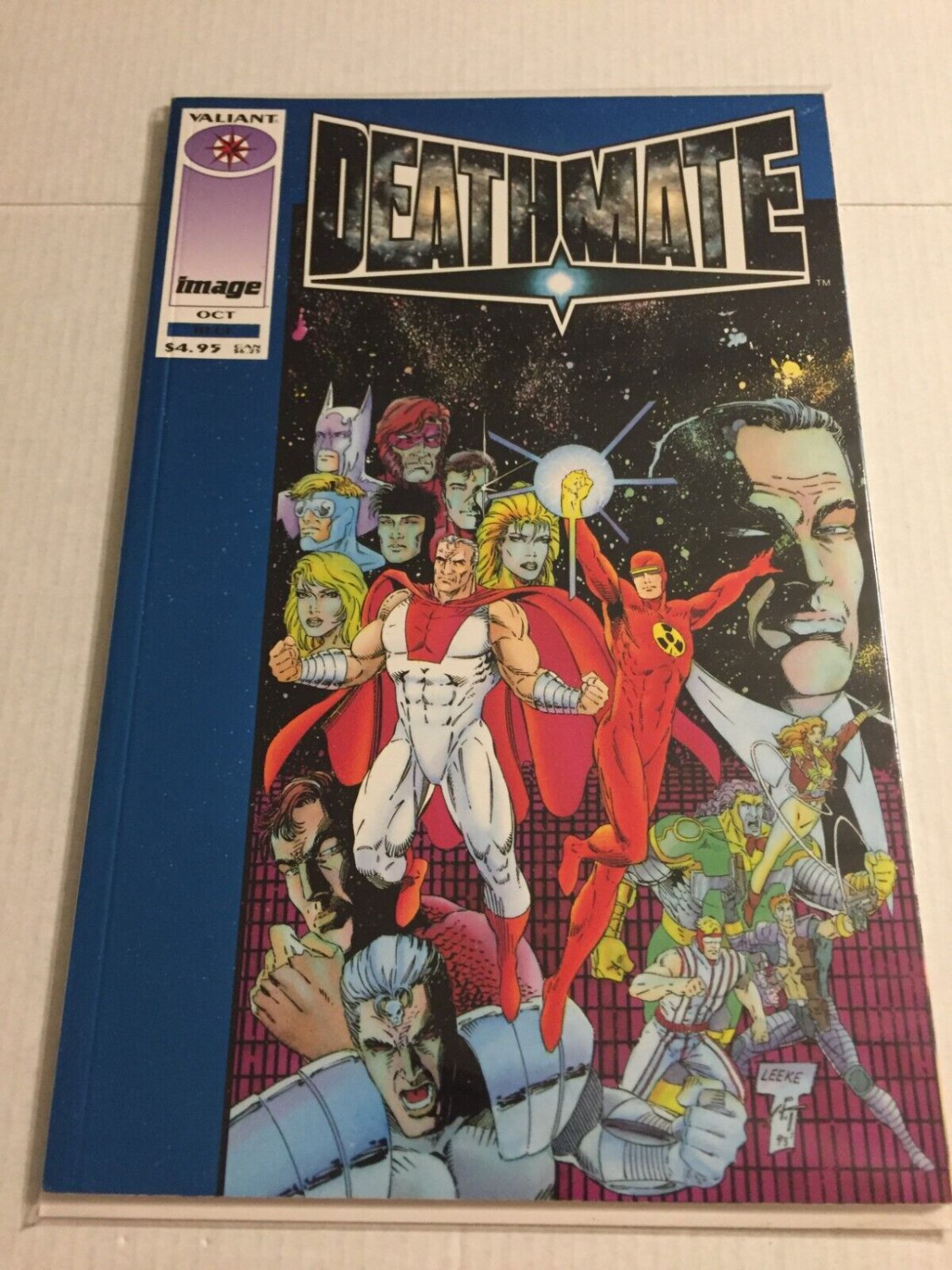 1993 Image Valiant Comics Deathmate Blue Variant