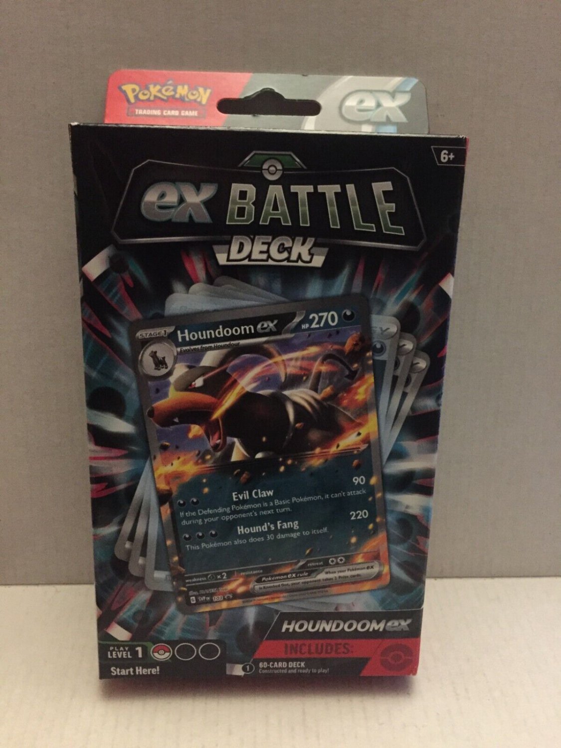 New Pokemon Houndoom EX Battle Deck - 60 Cards