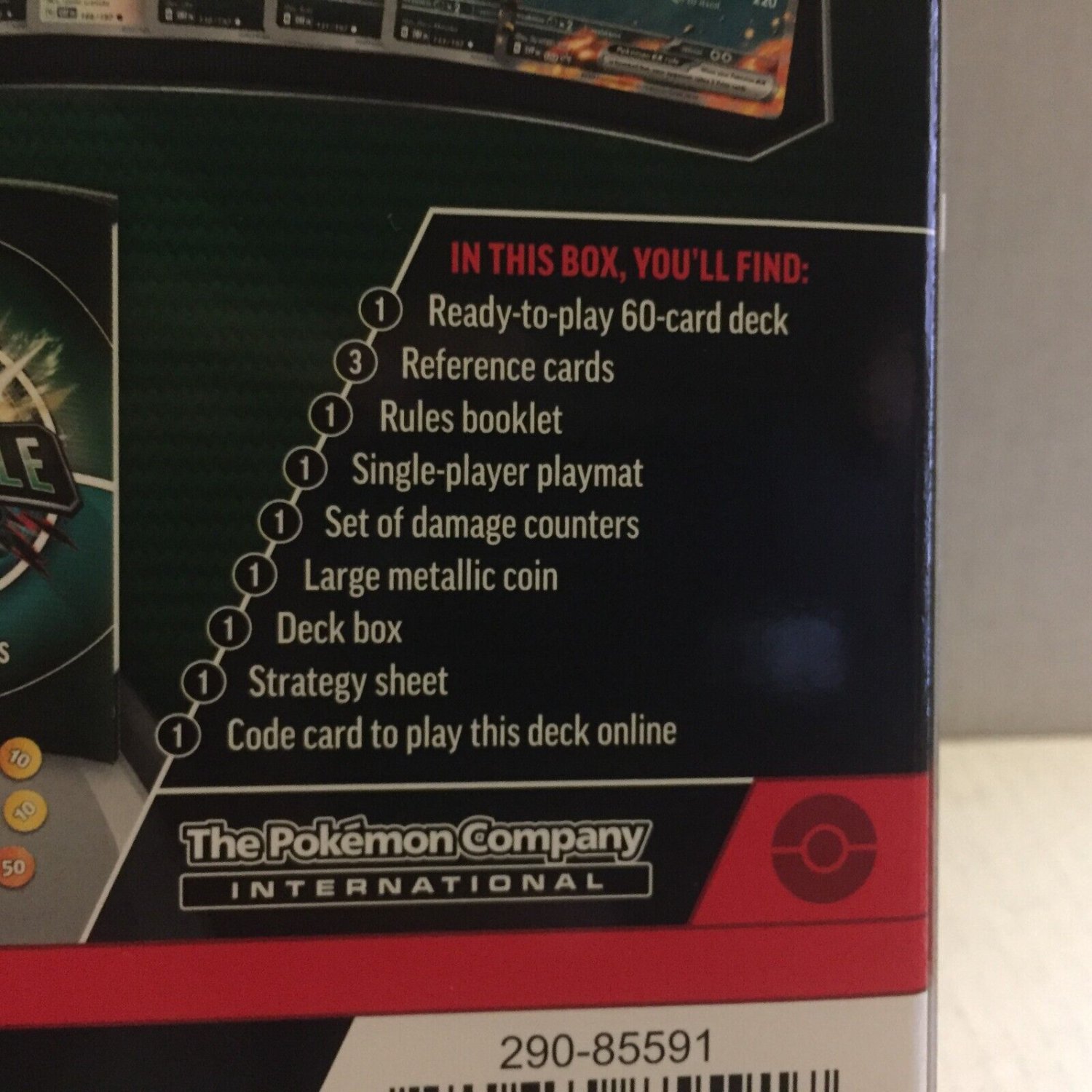 New Pokemon Houndoom EX Battle Deck - 60 Cards