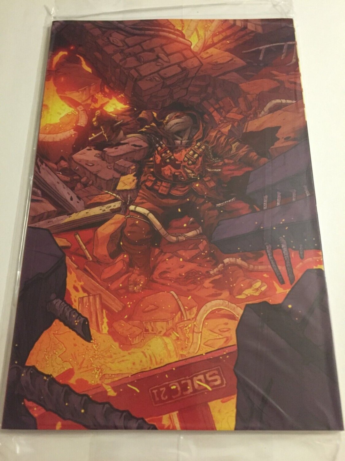 2021 SDCC Exclusive IDW Comics TMNT The Last Ronin Virgin Variant #3