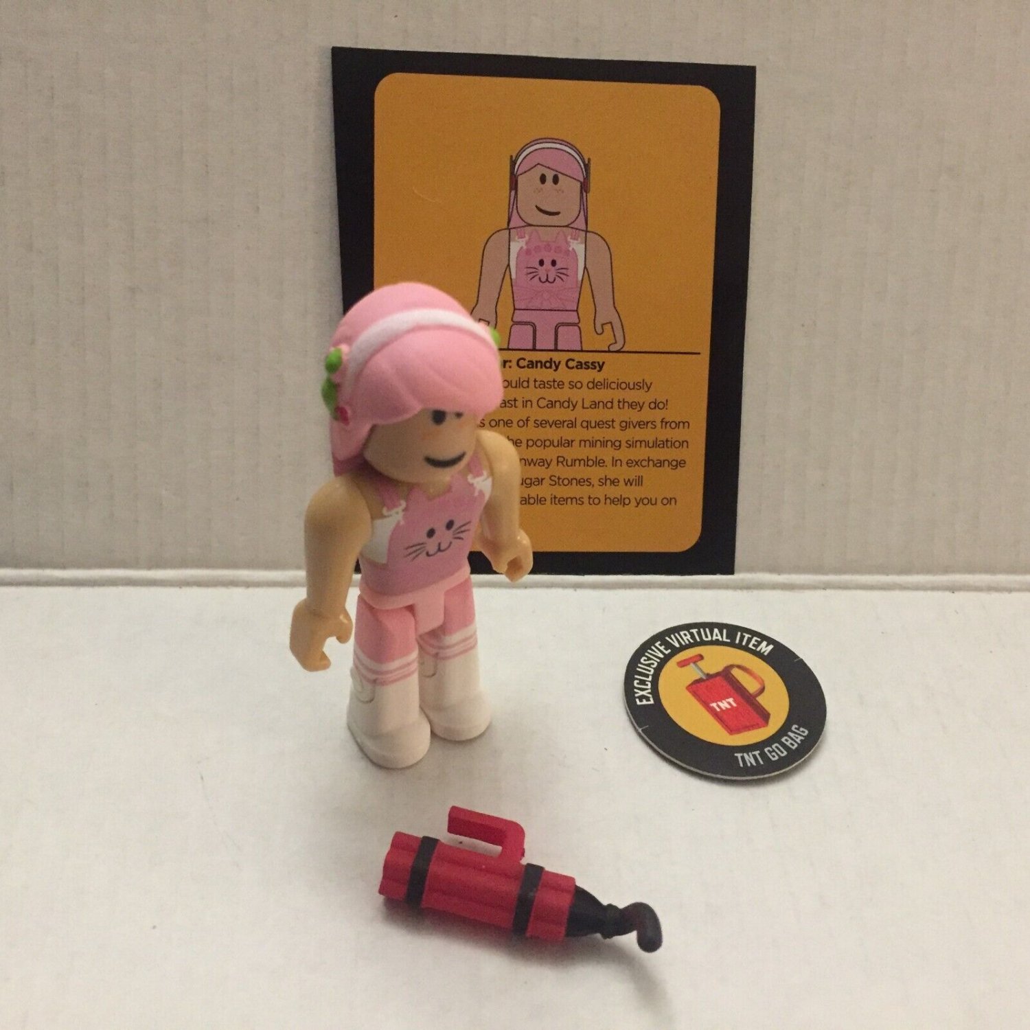 Roblox Celebrity Collection Series 4 Mining Simulator Candy Cassy with ...