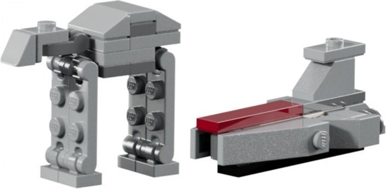 NEW Star Wars Lego AT-AT & Venator-Class Republic Attack Cruiser Microsets