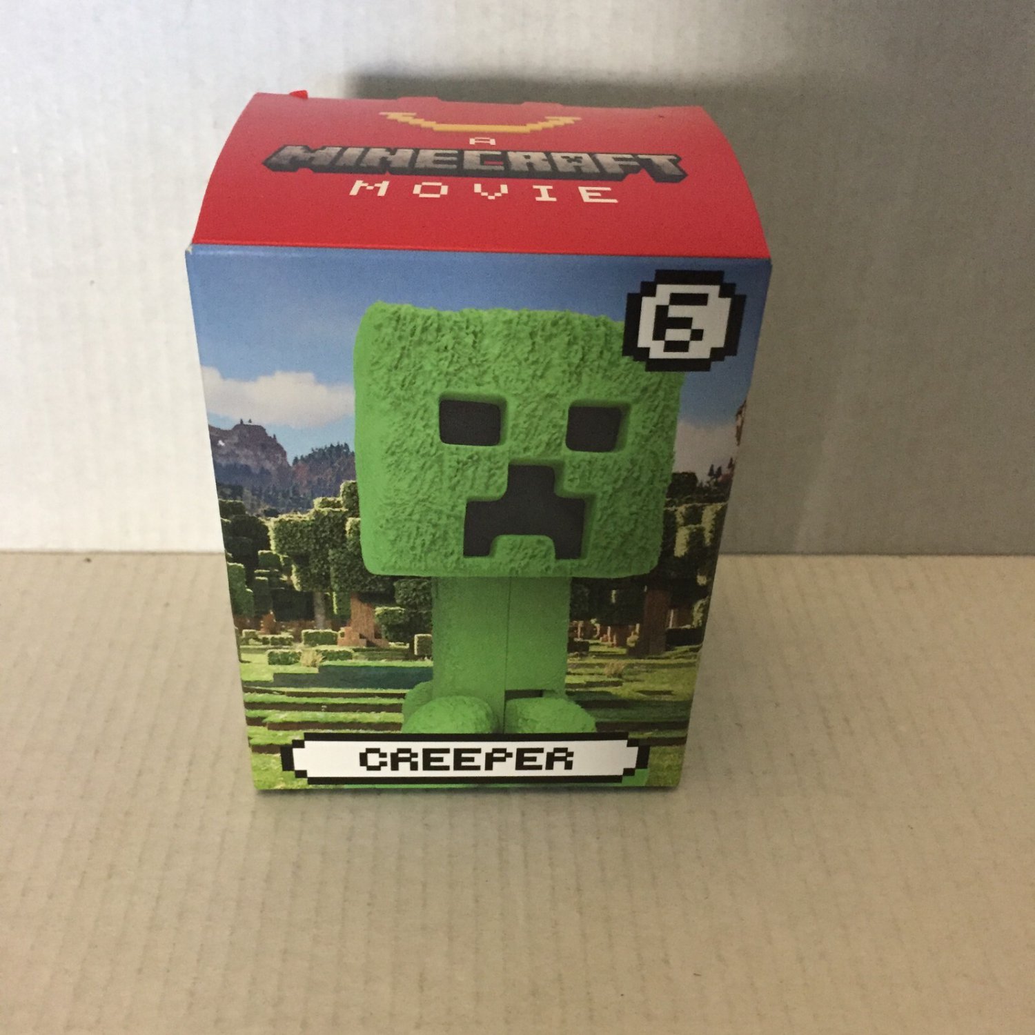 New McDonalds Minecraft Movie Happy Meal Creeper Toy #6
