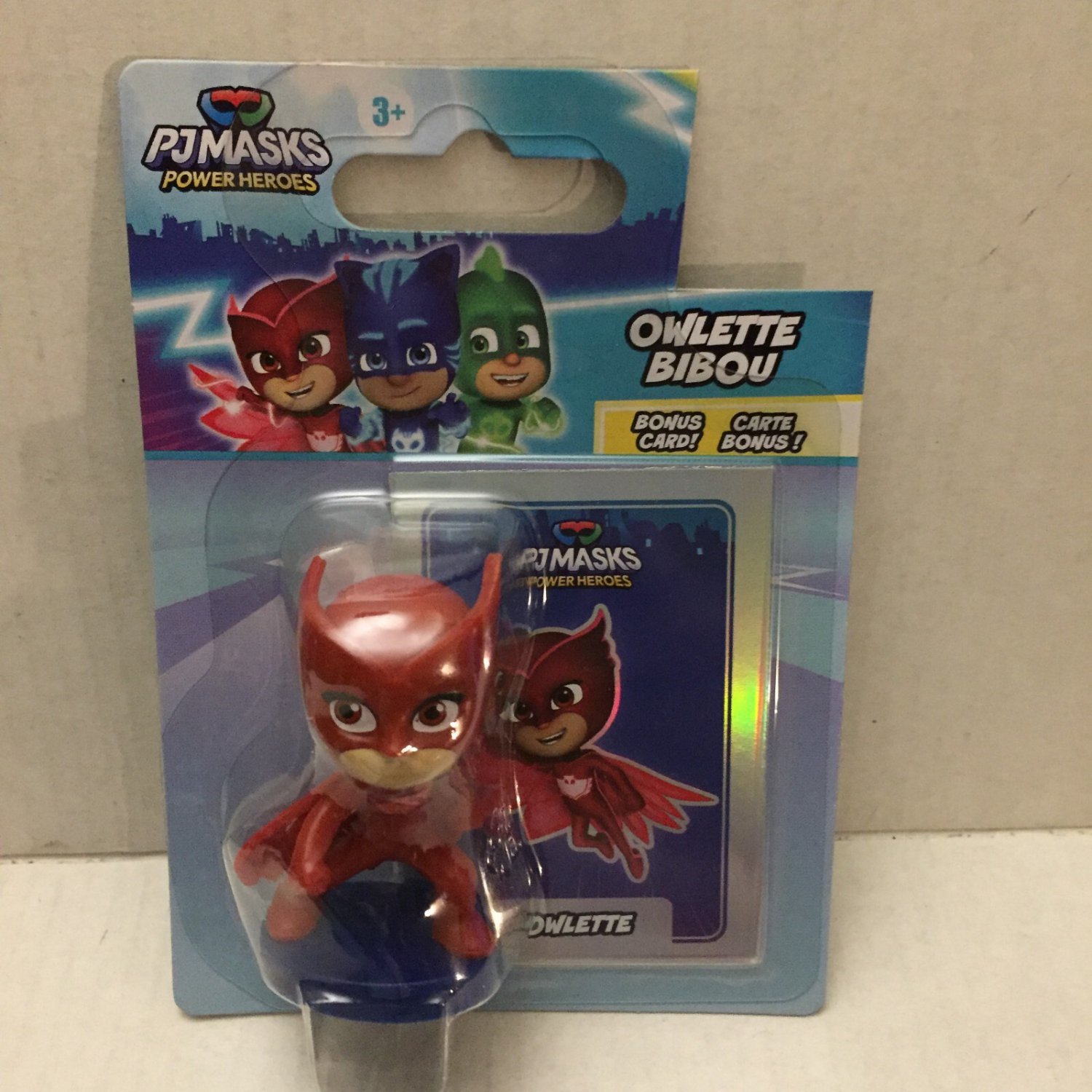 NEW PJ Masks Three Team Figures with Bonus Mini Cards - Catboy Gekko ...