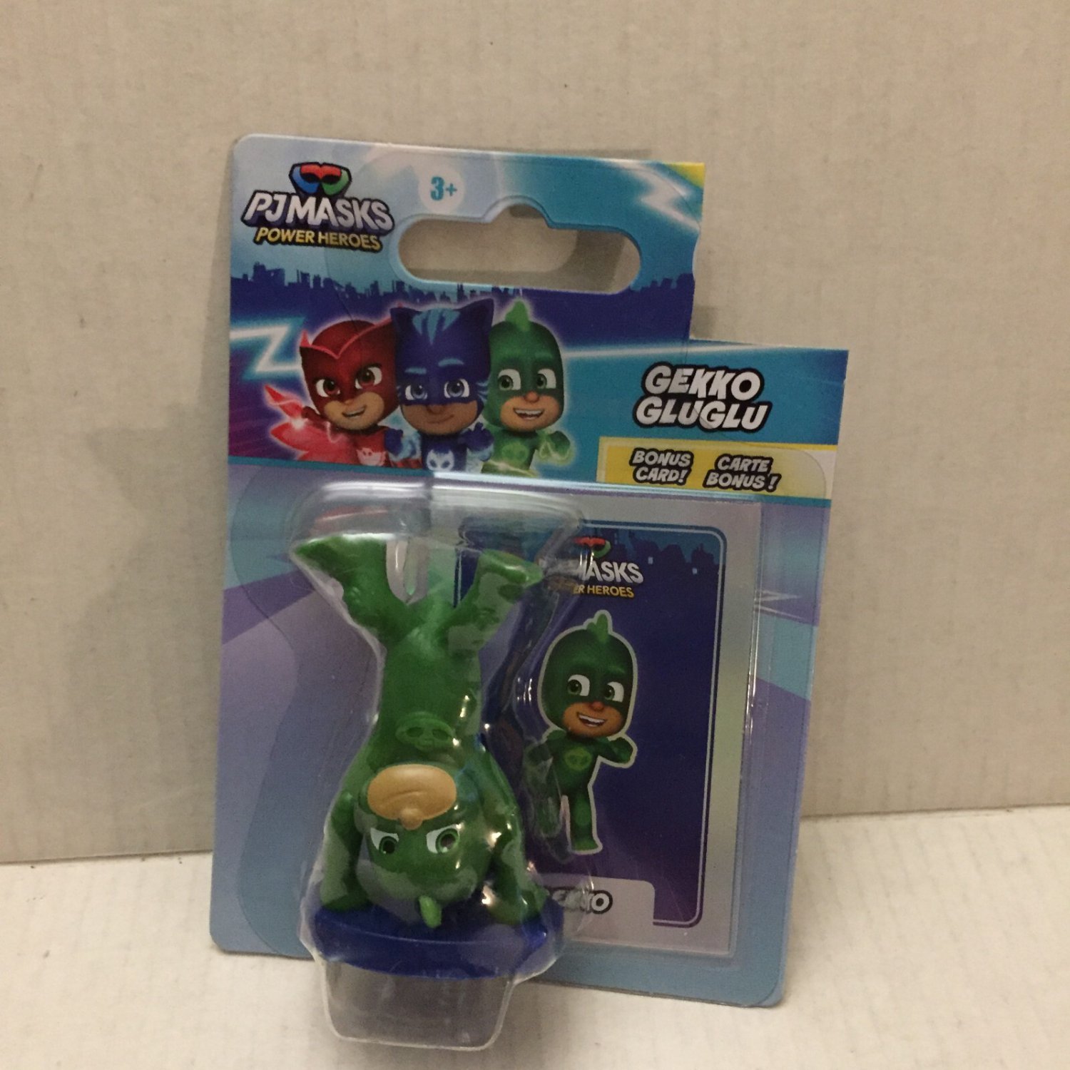 NEW PJ Masks Three Team Figures with Bonus Mini Cards - Catboy Gekko ...