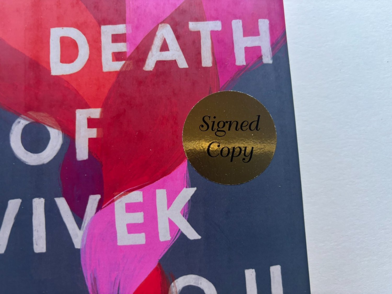 NEW The Death of Vivek Oji Signed Edition