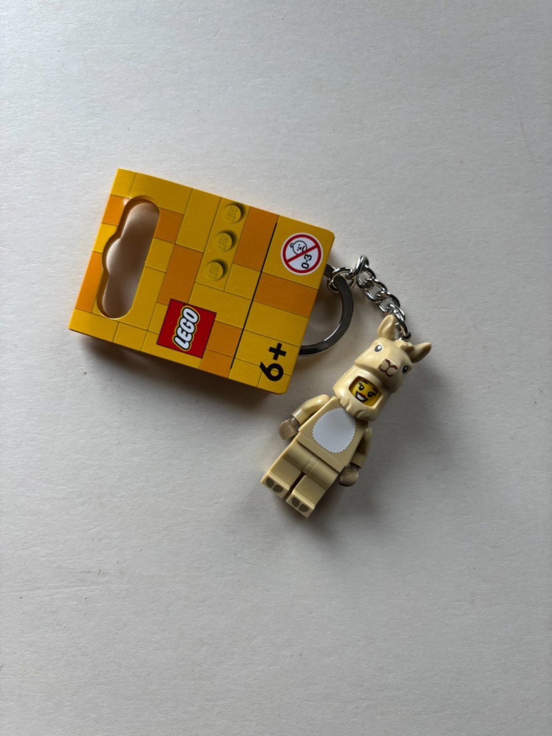 NEW LEGO Llama Girl Minifigure Key Ring