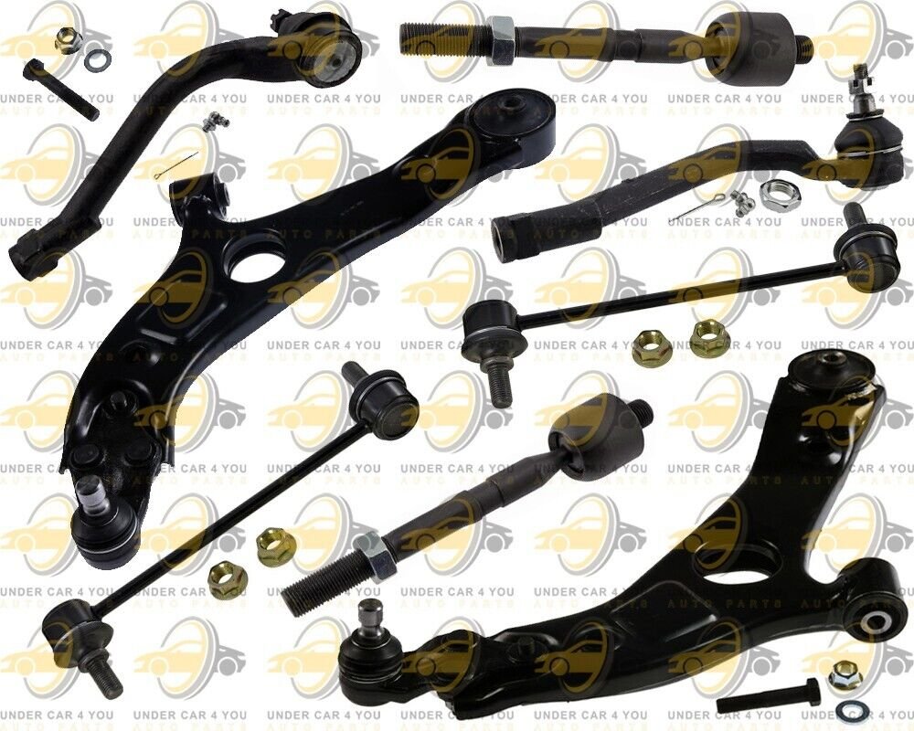 New Tie Rods Lower Control Arms Sway Bar Fit Hyundai Azera 3.3L Sonata 2.4L 2.0L