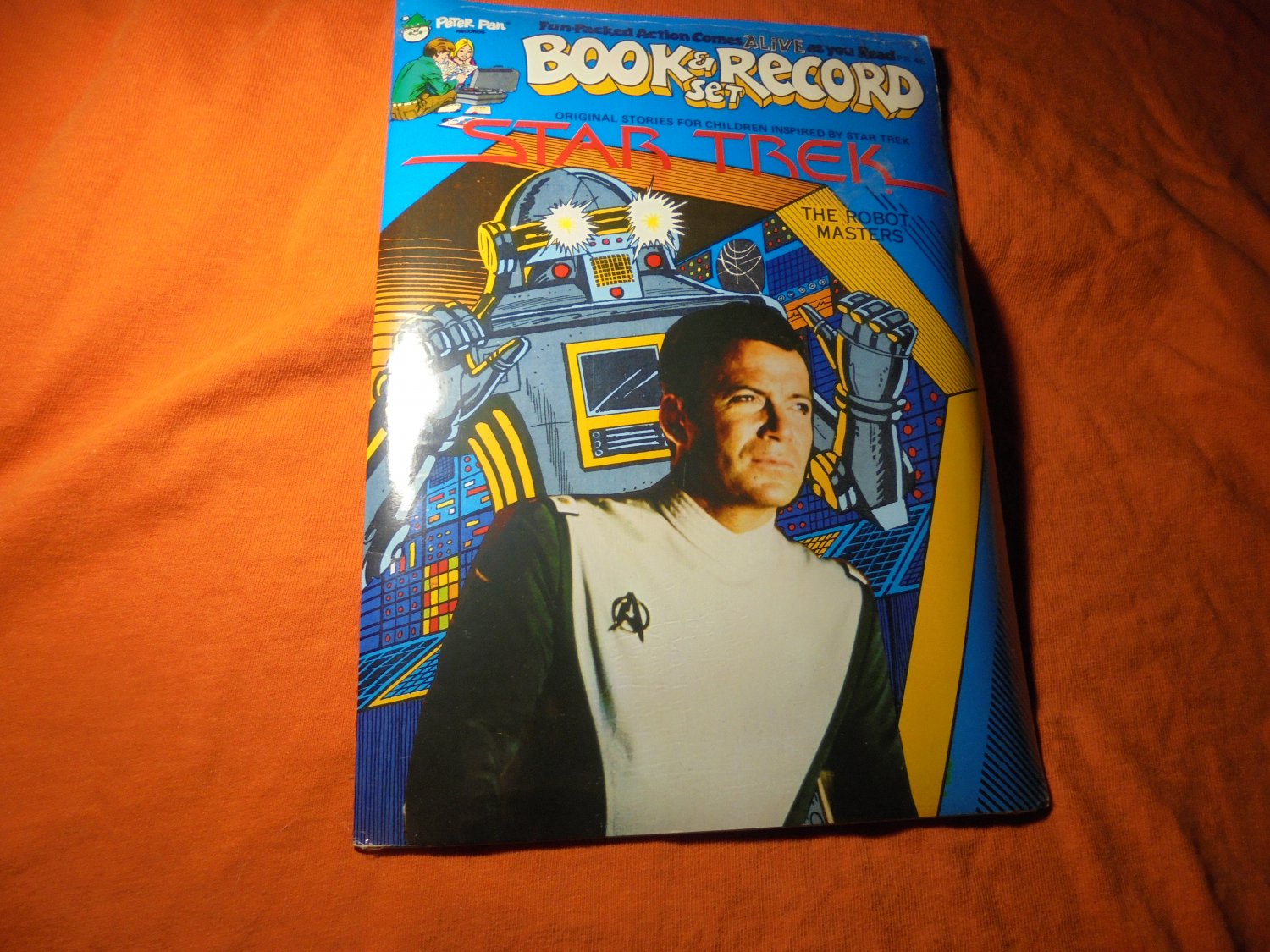 1979 STAR TREK: Robot Masters Book and Record Set! Sealed and Mint ...