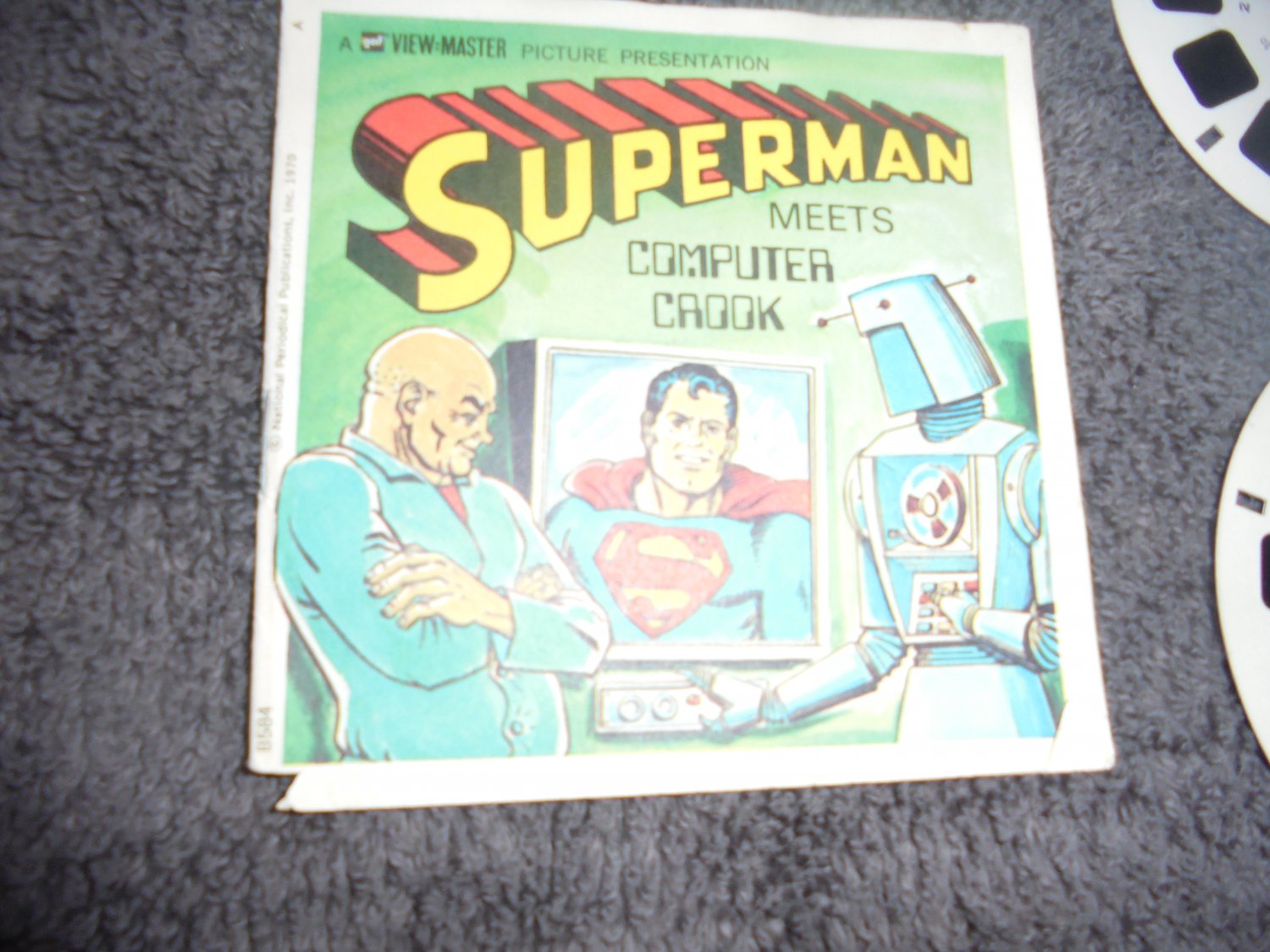 1970 "SUPERMAN Meets COMPUTER CROOK" View-Master Set! $16.00 Shipped!!