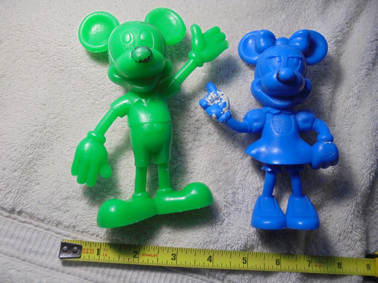 Rare 1970's DISNEY PLAYSET STATUES!! Walt Disney Co./Louis Marx! $30.00 ...