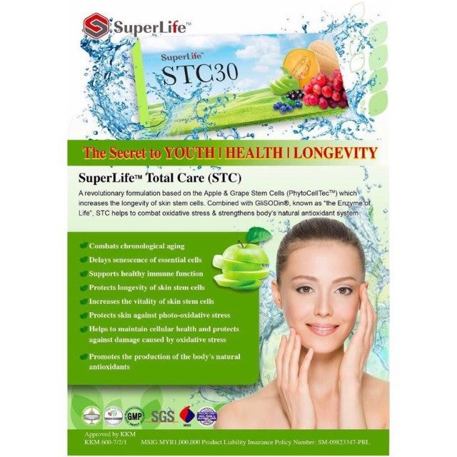 Superlife STC30 Supplement Stemcell activator, vitamins for men and ...