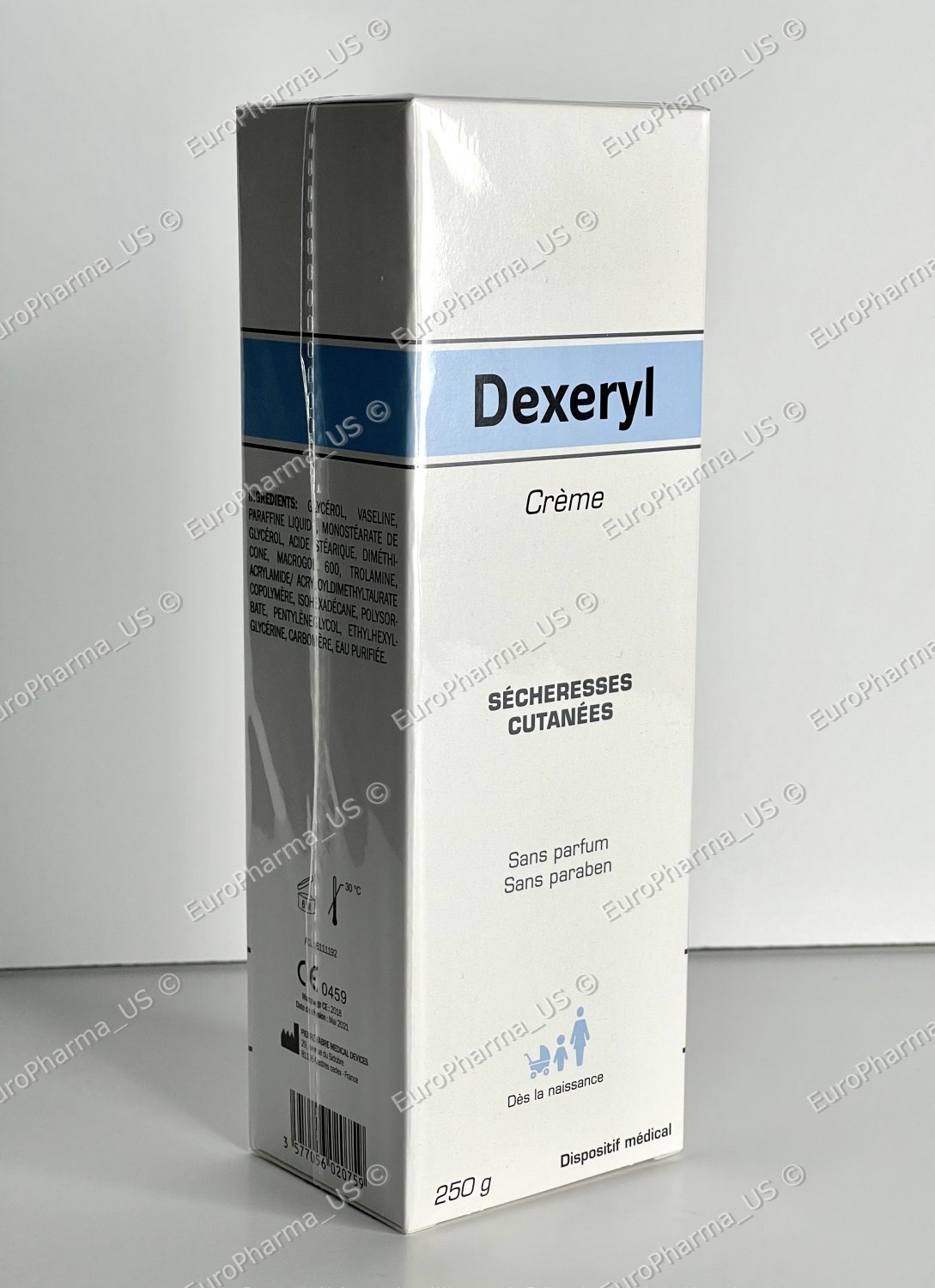 Dexeryl Dermatological Cream 250g - Atopic Dermatitis Great Skin