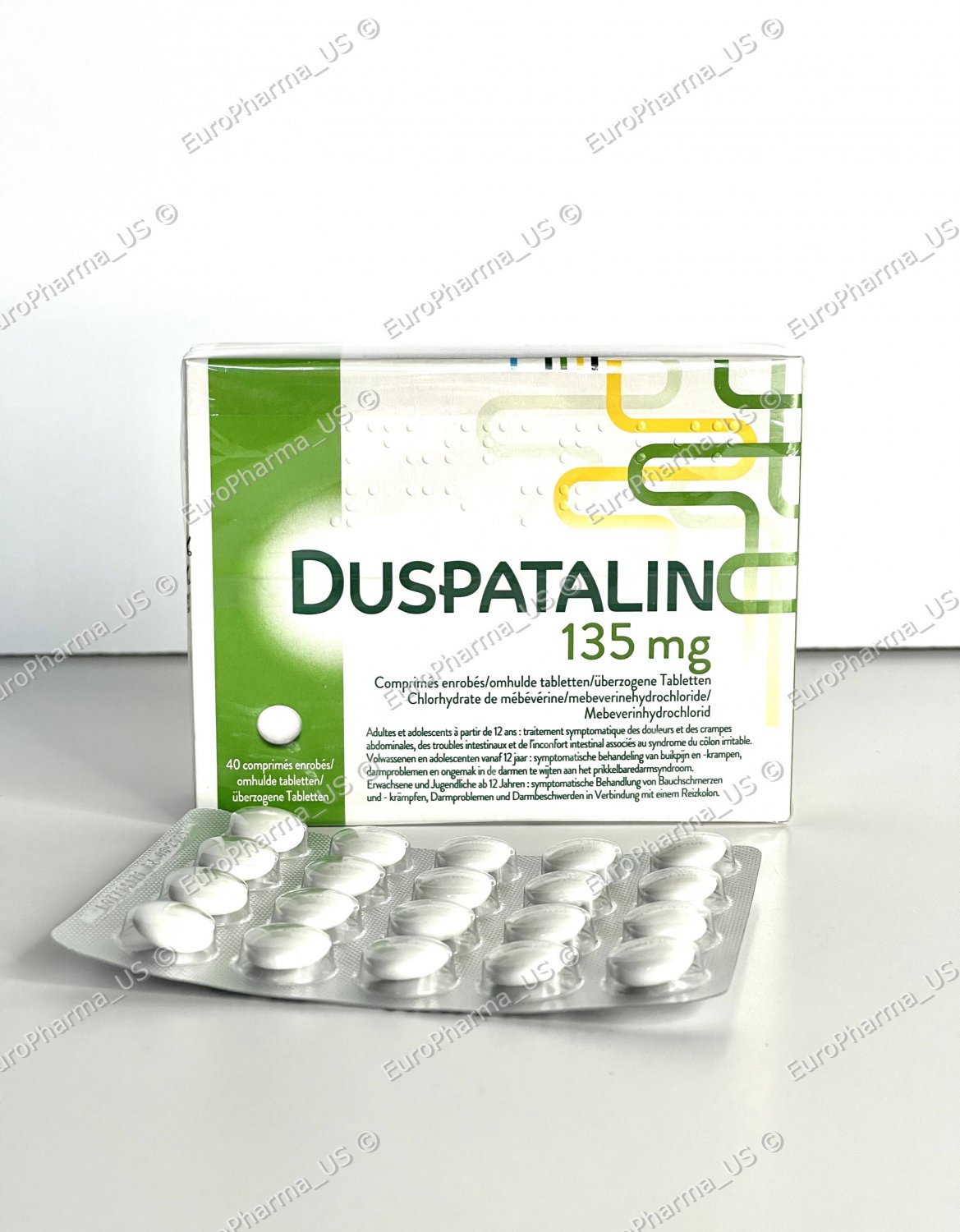 40 tab of Diagestive Advantage 135mg Duspa.talin IBgard