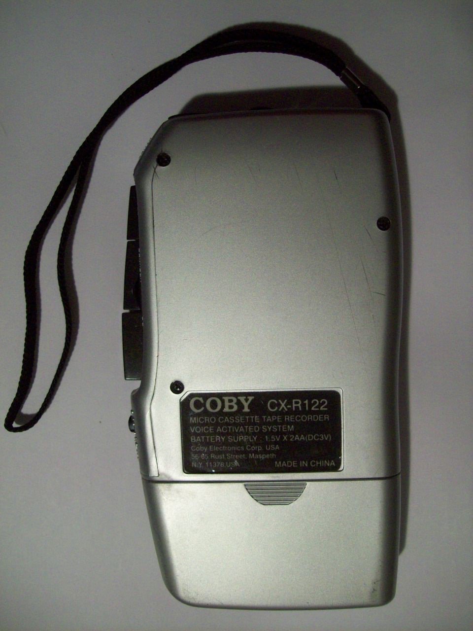 COBY CX R122 Voice Activated Micro Cassette Recoder Player Voice ...