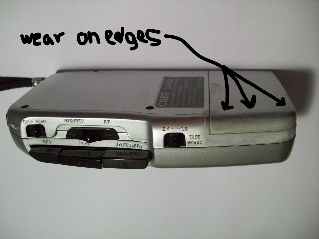 COBY CX R122 Voice Activated Micro Cassette Recoder Player Voice ...