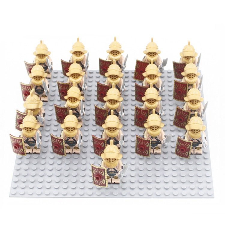 21-Piece Roman Gladiator Minifigures Set