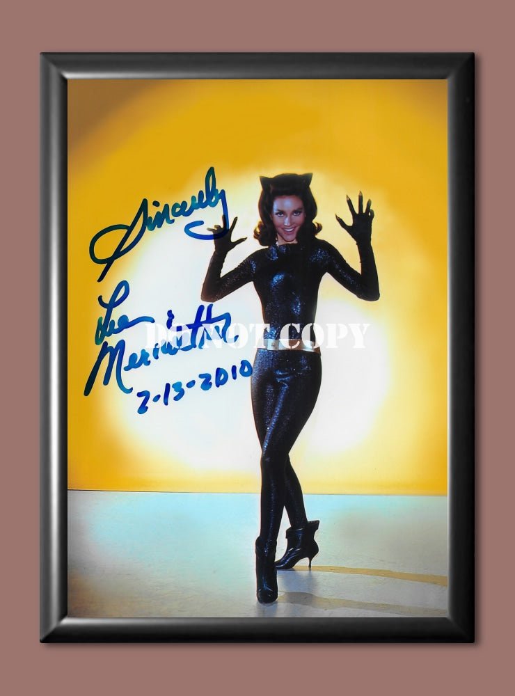 Batman Lee Meriwether Catwoman Signed Autographed Photo Poster A4 8 ...