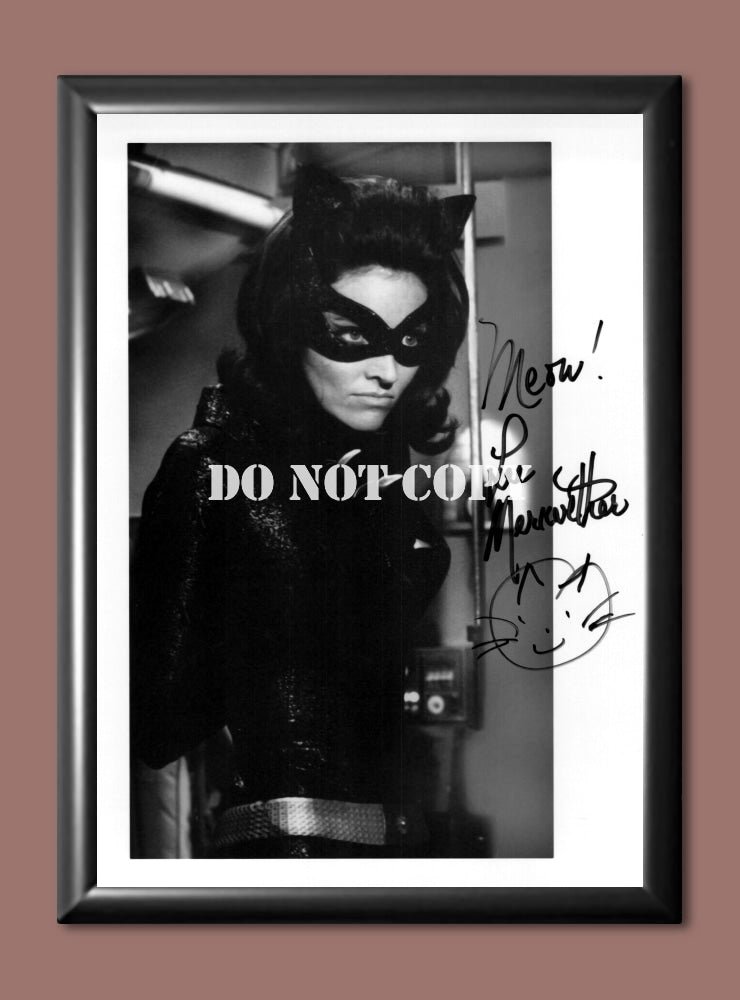 Batman Lee Meriwether Catwoman Signed Autographed Photo Poster A4 8 ...