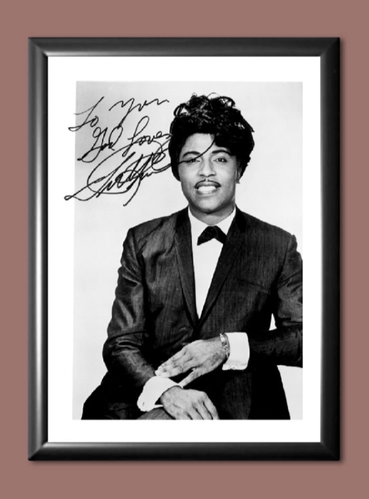 Little Richard Signed Autographed Photo Poster A4 8.3x11.7"" MU1426A4
