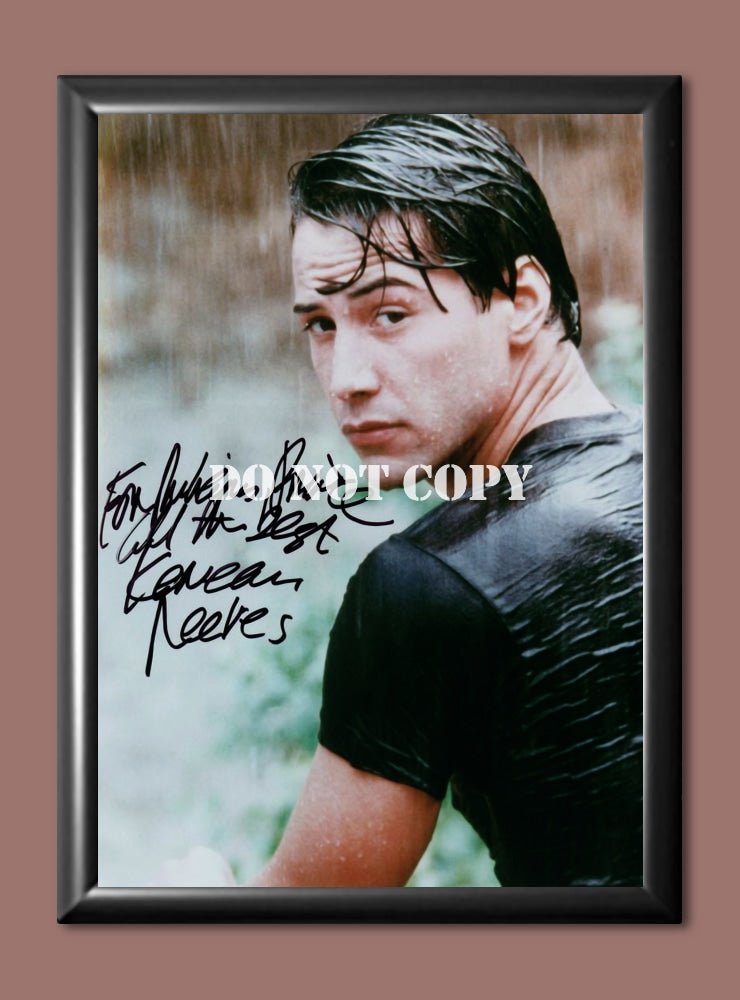Keanu Reeves Signed Autographed Photo Poster A3 11.7x16.5"" MO2042A3
