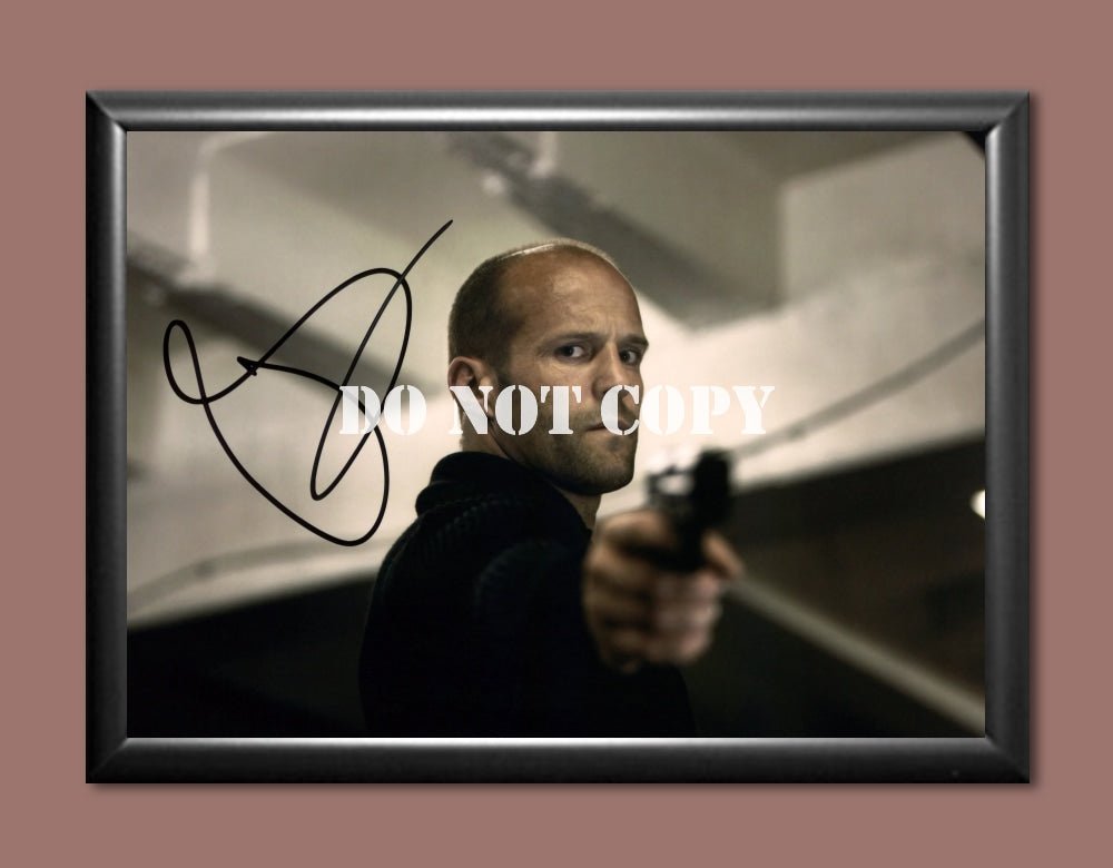 Fast and Furious Jason Statham Signed Autographed Photo Poster A3 11 ...