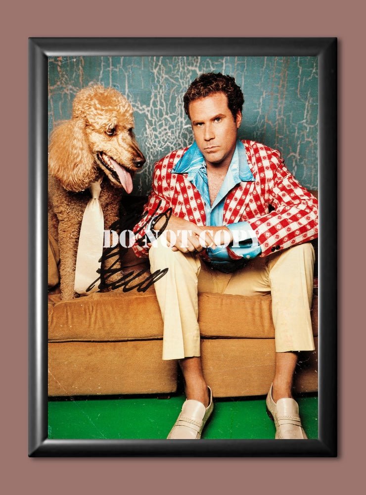 Will Ferrell Signed Autographed Photo Poster A3 11.7x16.5"" MO1713A3