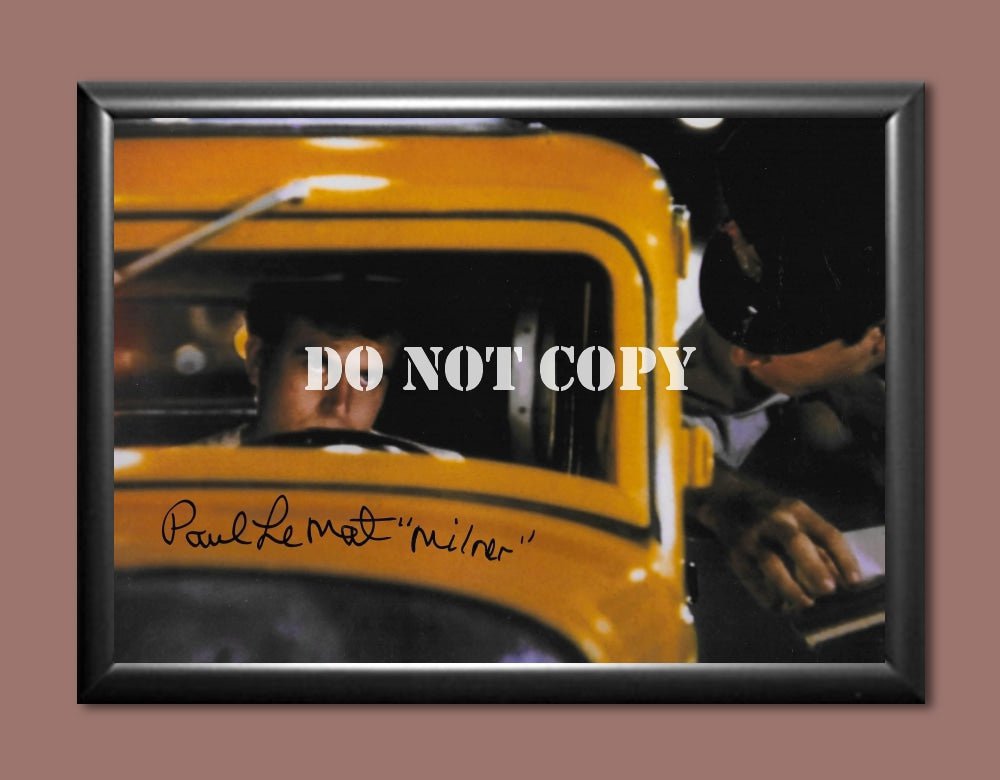 American Graffiti Paul Le Mat Signed Autographed Photo Poster A3 11 ...