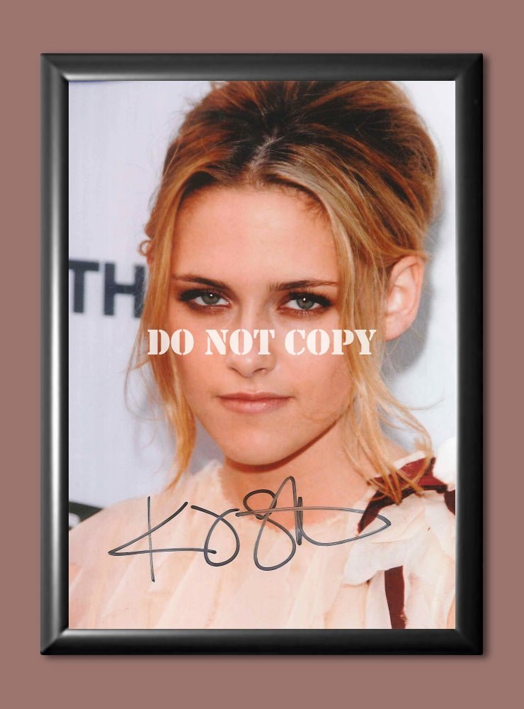 Kristen Stewart Signed Autographed Photo Poster A2 16.5x23.4"" MO1918A2