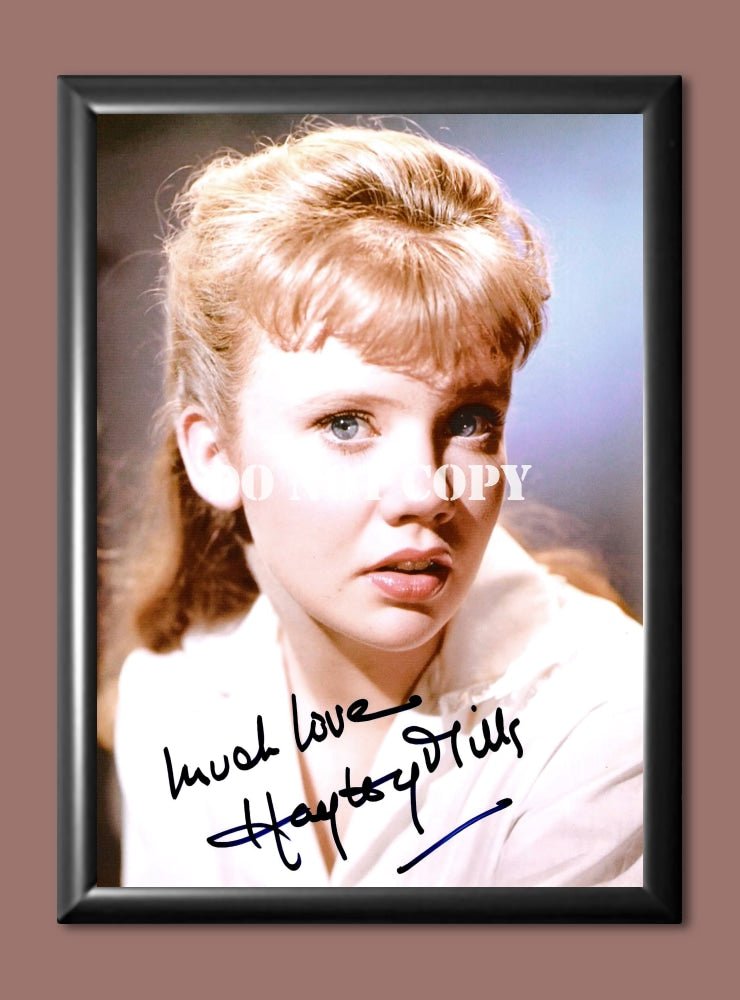 Hayley Mills Signed Autographed Photo Poster A2 16.5x23.4 Hayley Mills Signed Autographed Photo Poster A2 16.5x23.4