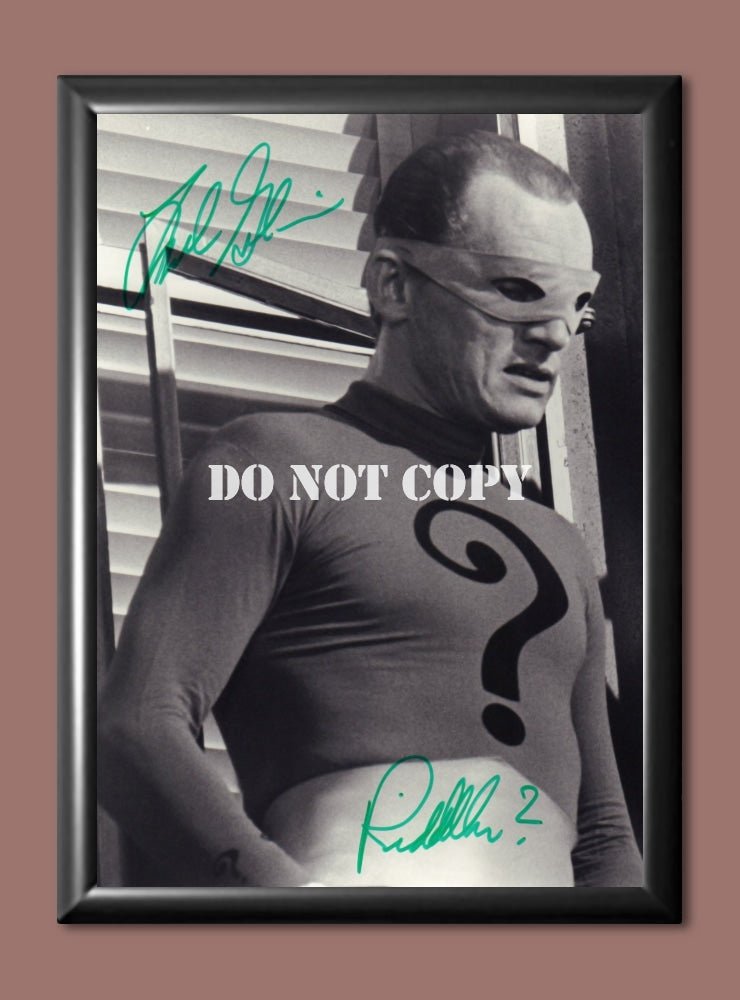 Batman The Riddler Frank Gorshin Signed Autographed Photo Poster A2 16 ...