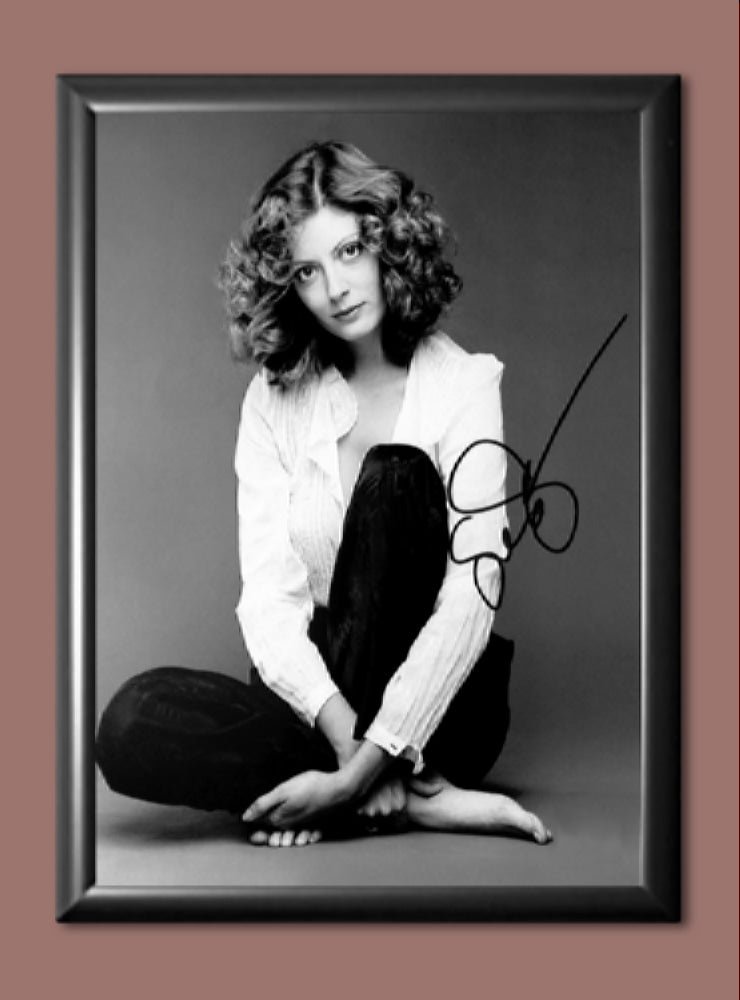 Susan Sarandon Signed Autographed Photo Poster A4 8.3x11.7"" MO2604A4